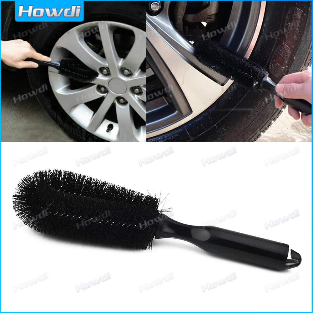 Car Wheel Rim Brush Tools Tire Cleaning Brushes short handle Rim ...
