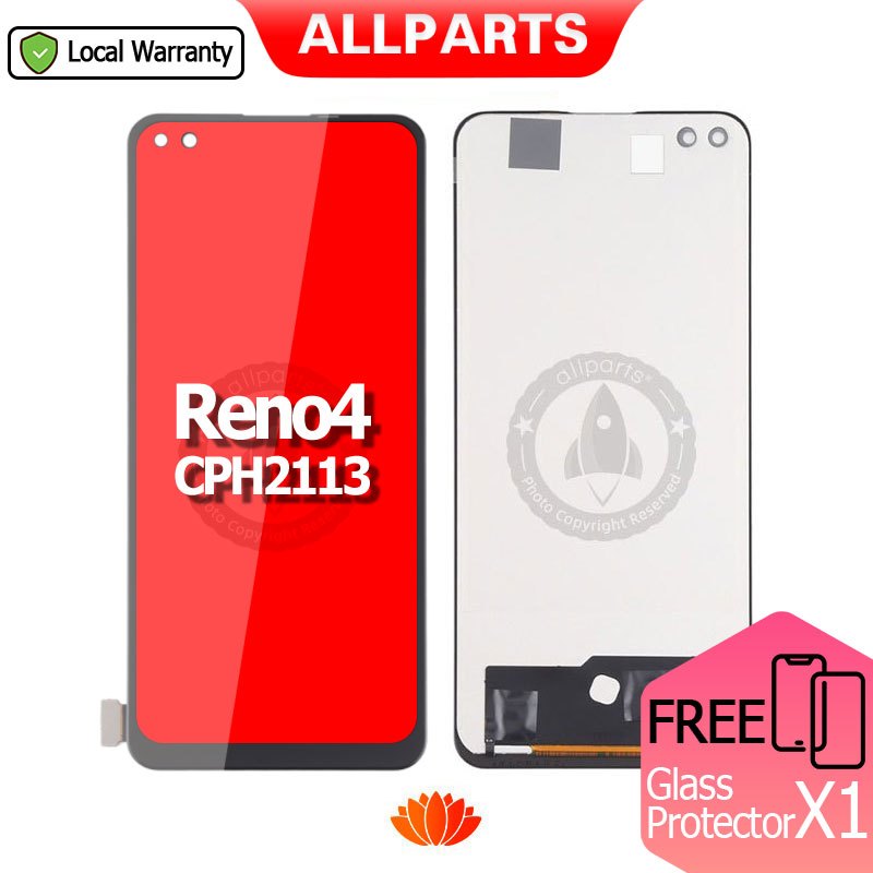 Allparts Incell Display For Oppo Reno 4 LCD Touch Screen Digitizer ...