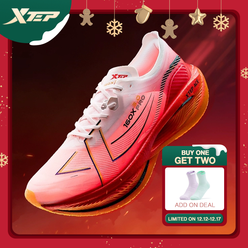 Xtep 160X 3.0 Pro Women Running Shoes Professional Marathon Racing PB Support Rebound Cushioning ...