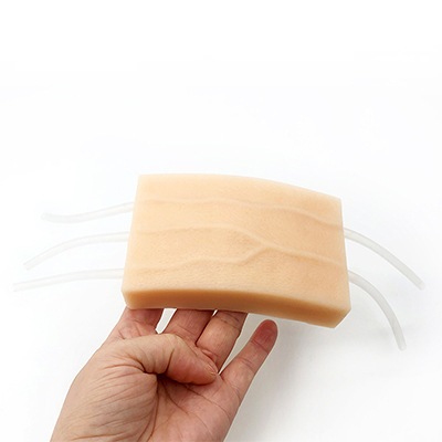 Simulated skin model, simulated skin lines, and protruding veins ...