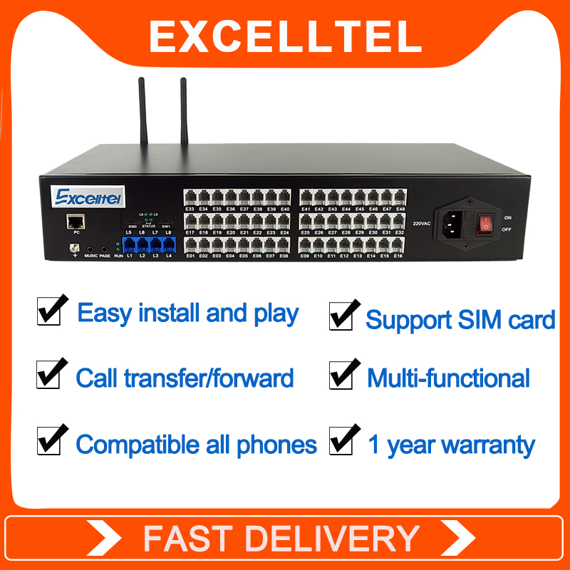 GSM pabx pbx intercom exchange system TP848-GSM for office building ...