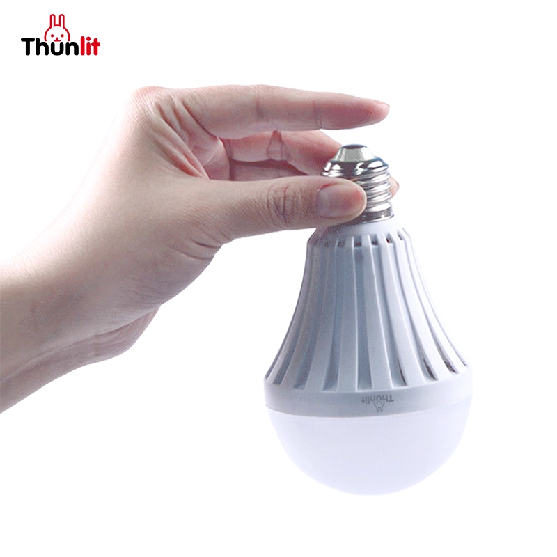 Thunlit Rechargeable LED Bulb E27 Emergency Light for Home 5W Small ...