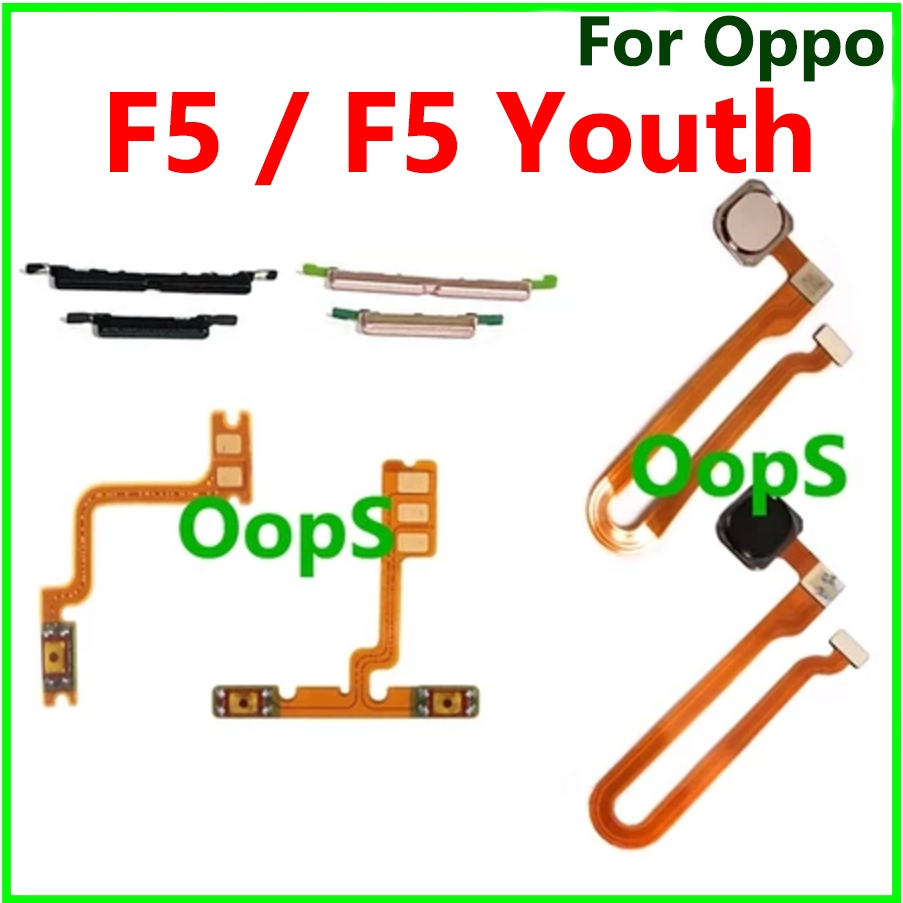 Phone Power on off volume button flex for Oppo F5 youth /A73 ...