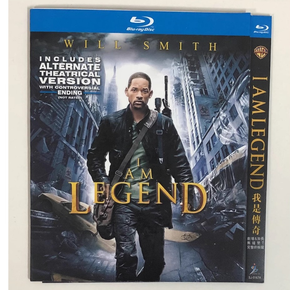Blu-ray Movie I Am Legend 1080P Hobby Collection YD | Shopee Philippines