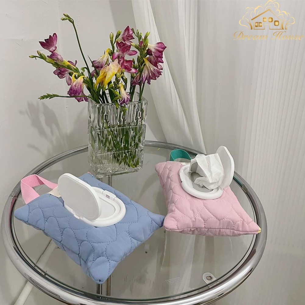 Reusable Wet Wipes Case Extraction Flip Tissue Box Portable Wet Wipe ...