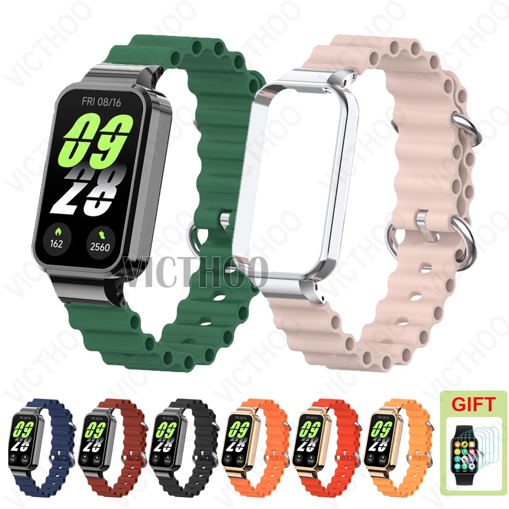 Soft Silicone Rubber Band Strap for Xiaomi Smart Band 9 8 Active ...