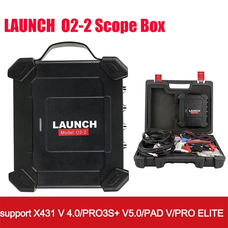 LAUNCH X431 O2-2 Scope box Oscilloscope 4 Channels 100MHz USB DC ...