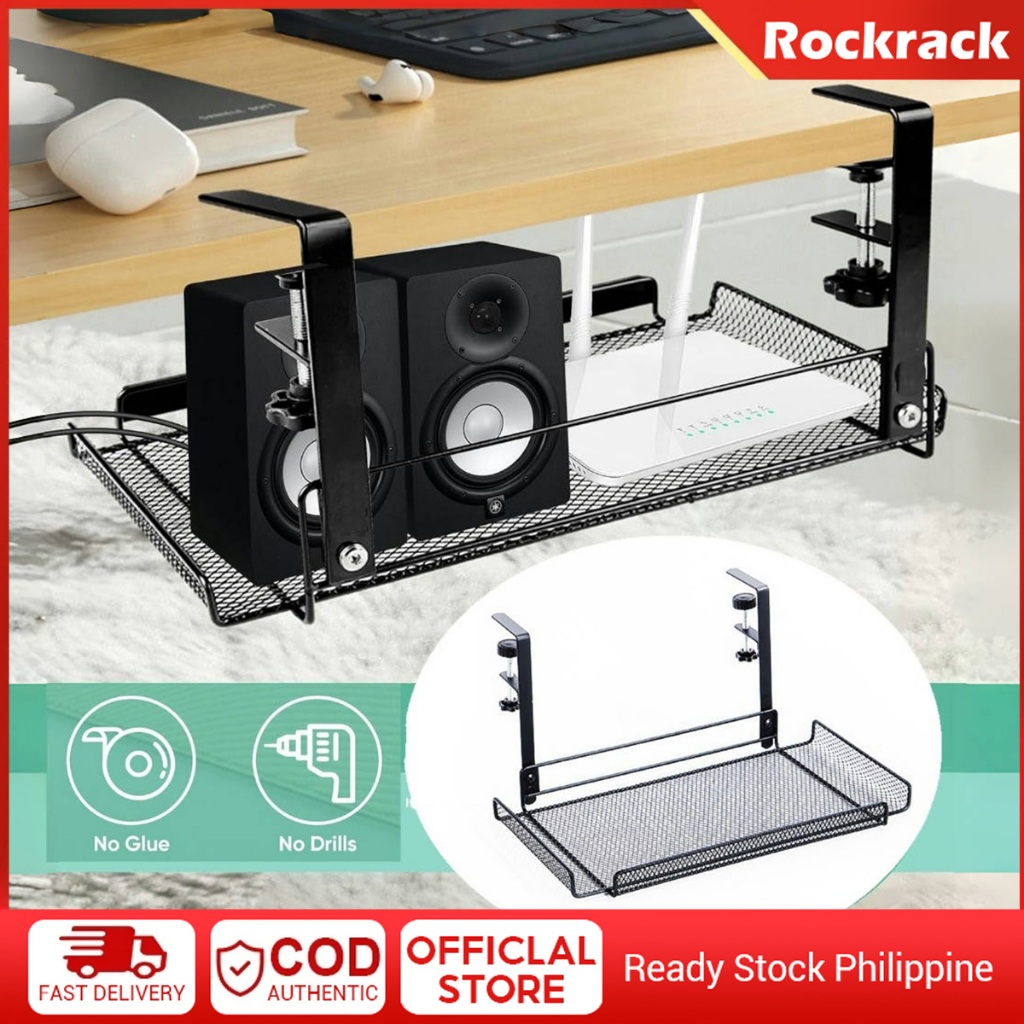 Loadding Capacity 15KG Under Desk Cable Management Tray Cable ...