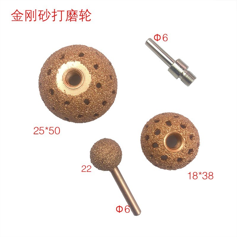 Air Grinder Emery Grinding Head Bowl-Shaped Small Grinding Head Alloy ...