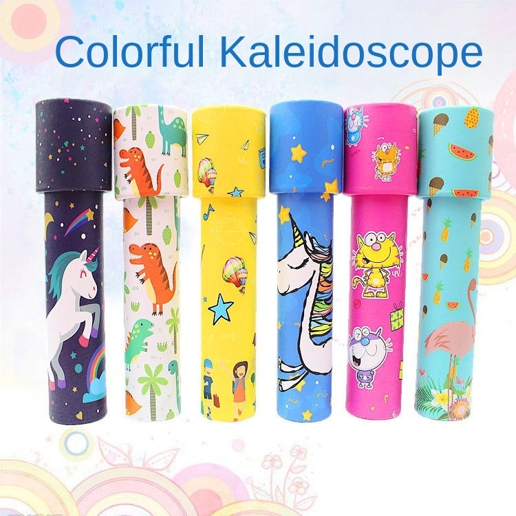 Children Educational Gift Toys Variety Magic Kaleidoscope Telescope ...