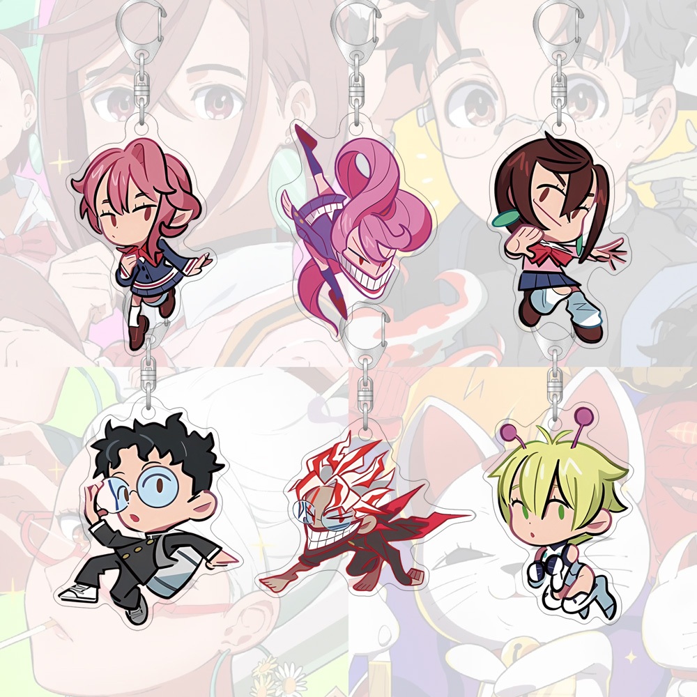 Acrylic Keychain Dandadan Anime Cartoon Cute Bags Decorative Schoolbag ...