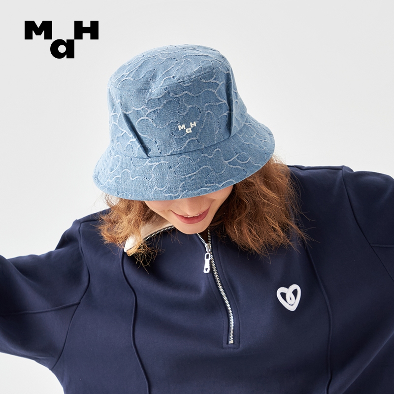 Hat | MAH 3180 Camouflage Denim Bule Series Hat Sport Bucket Hat ...