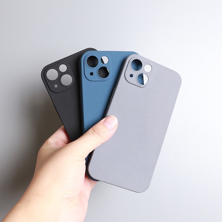 Sandstone Matte Silicone Slim Soft Phone Case For iPhone 16 15 14 13 12 ...