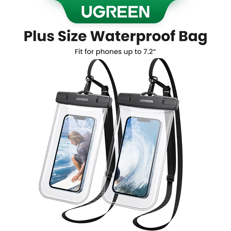UGREEN Waterproof Phone 6.7 inch Bag Touch-Screen Underwater Phone ...