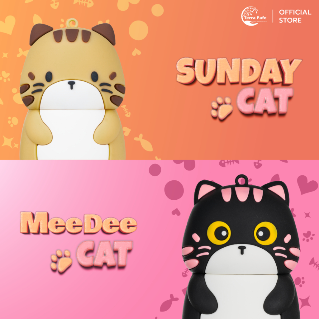 Cat Case Portable Cute Cat[1 piece or 1 set] Perfume Balm and Aroma ...