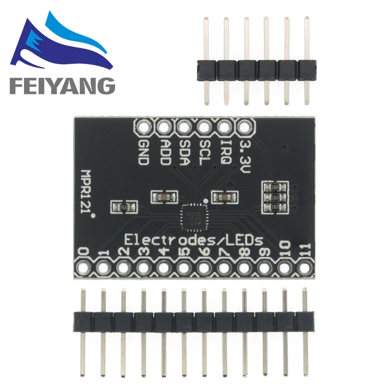 MPR121 Breakout V12 Capacitive Touch Sensor Controller Module I2C ...