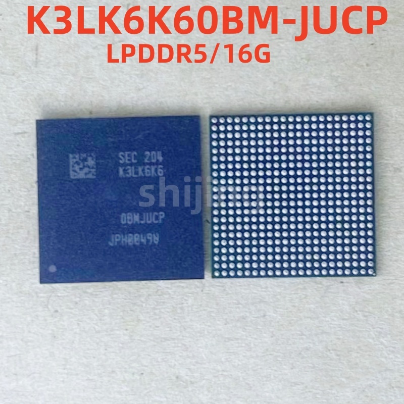 LPDD5 DRAM 16G Memory Chip IC, K3LK6K60BM-JUCP, 6400 Mbps,Memory Hard ...