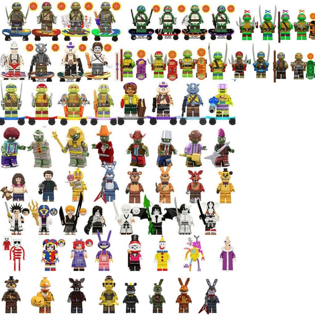 Children's gifts Teenage Mutant Ninja Turtles Assembled Building Block ...