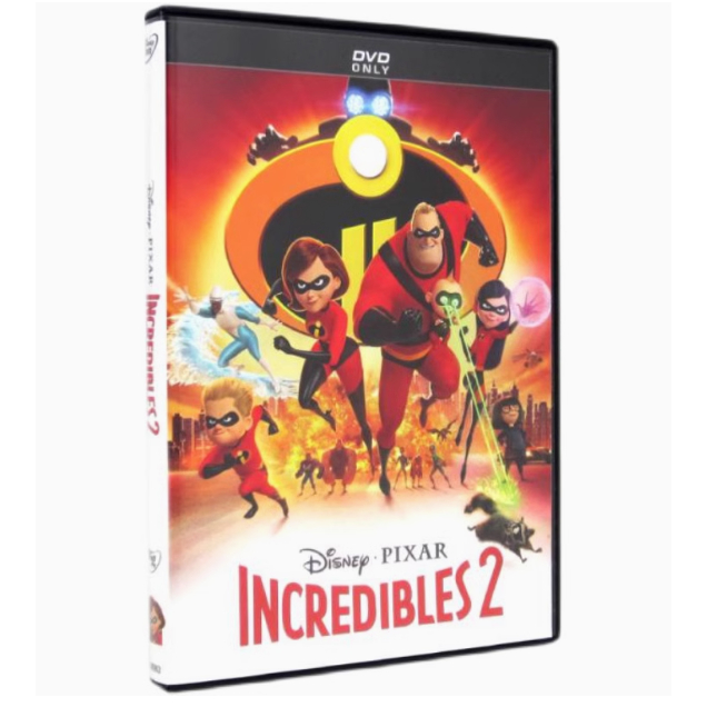 Brand New DVD Incredibles 2 HD Cartoon Animation Movie Incredibles DVD ...