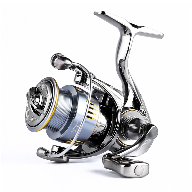 Mavllos New LA Series Full Carbon Spinning Reel, 5.2:1 Gear Ratio, 6+1 ...