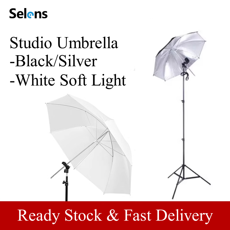 Selens Studio Umbrella 33 inch Photography Soft Lighting Studio ...