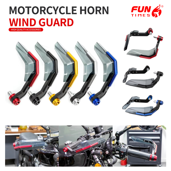 1Pair Universal 7/8 22MM Motorcycle Hand Guard Handlebar Protection ...