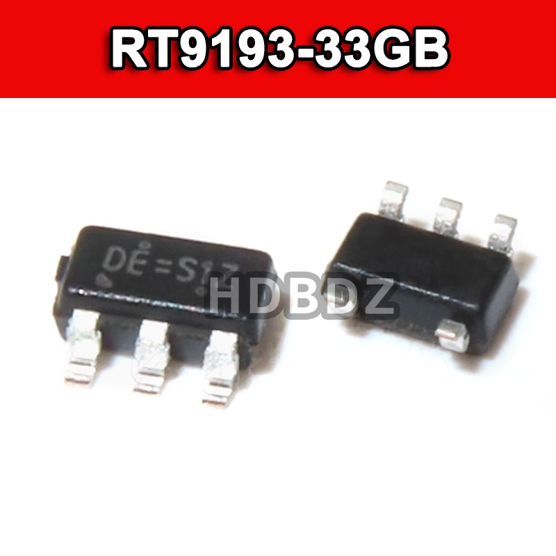 5~20pcs RT9193-33GB SOT23-5 Voltage Regulator LDO Chip IC SMD | Shopee ...