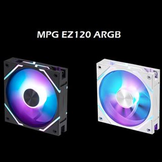MSI MPG EZ120 ARGB 120mm fan building block PWM for PC cases and ...