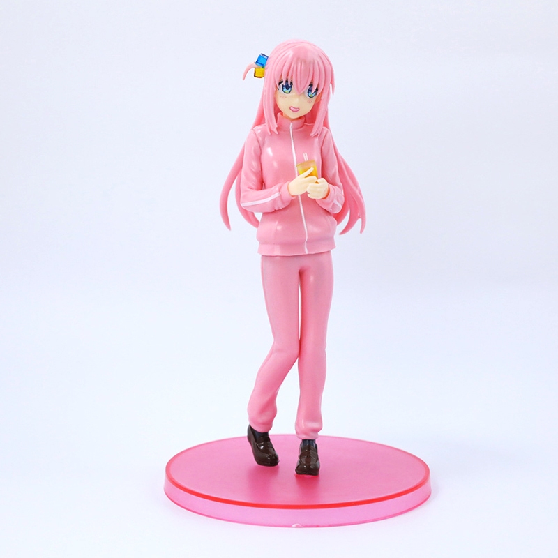 Anime BOCCHI THE ROCK figurine Hitori standing posture pvc model toys ...