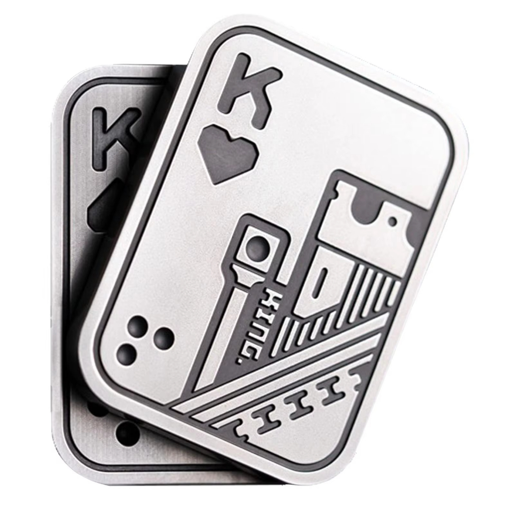 1PC EDC Push Sliding Metal Fidget Stress Relieving Toy Adult Finger ...