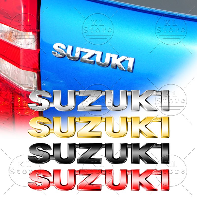 3D Metal Car Letter Emblem Body Rear Bumper Tailgate Badge Sticker For ...