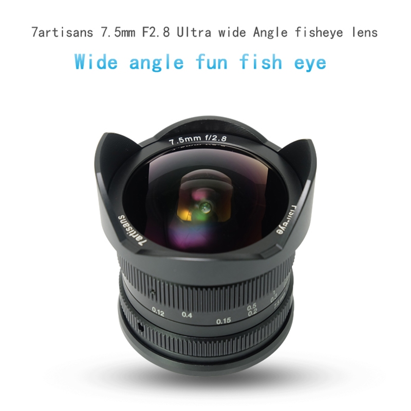7Artisans 7.5mm F2.8 II APS-C Ultra Wide Angle Fisheye Lenses for | Shopee Philippines