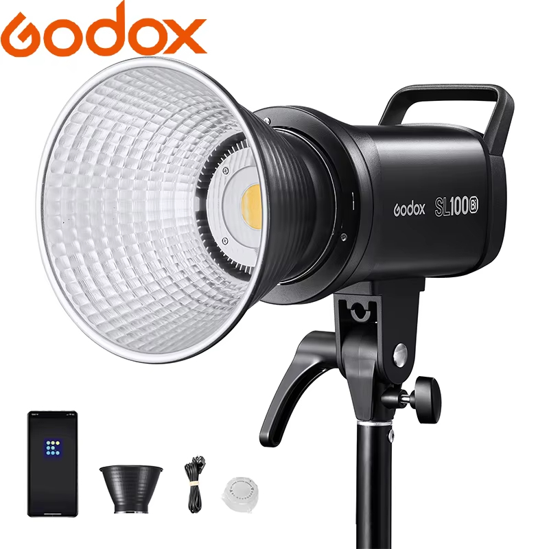 Godox SL100D White / SL100Bi Bi-color LED Video Light 100W 5600K / 2800-6500K SL100 Photo ...