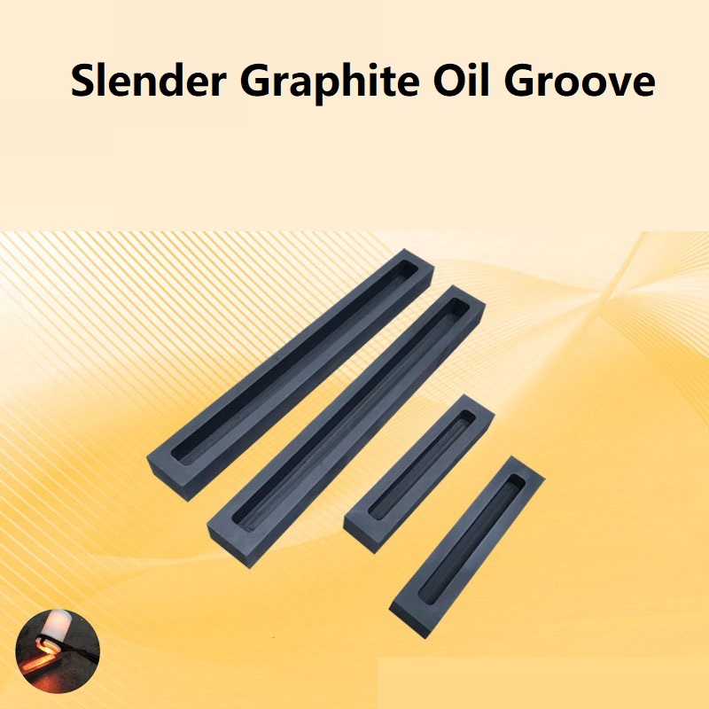 Graphite Mold Slender Graphite Oil Groove Gold And Silver Ingot Mold ...