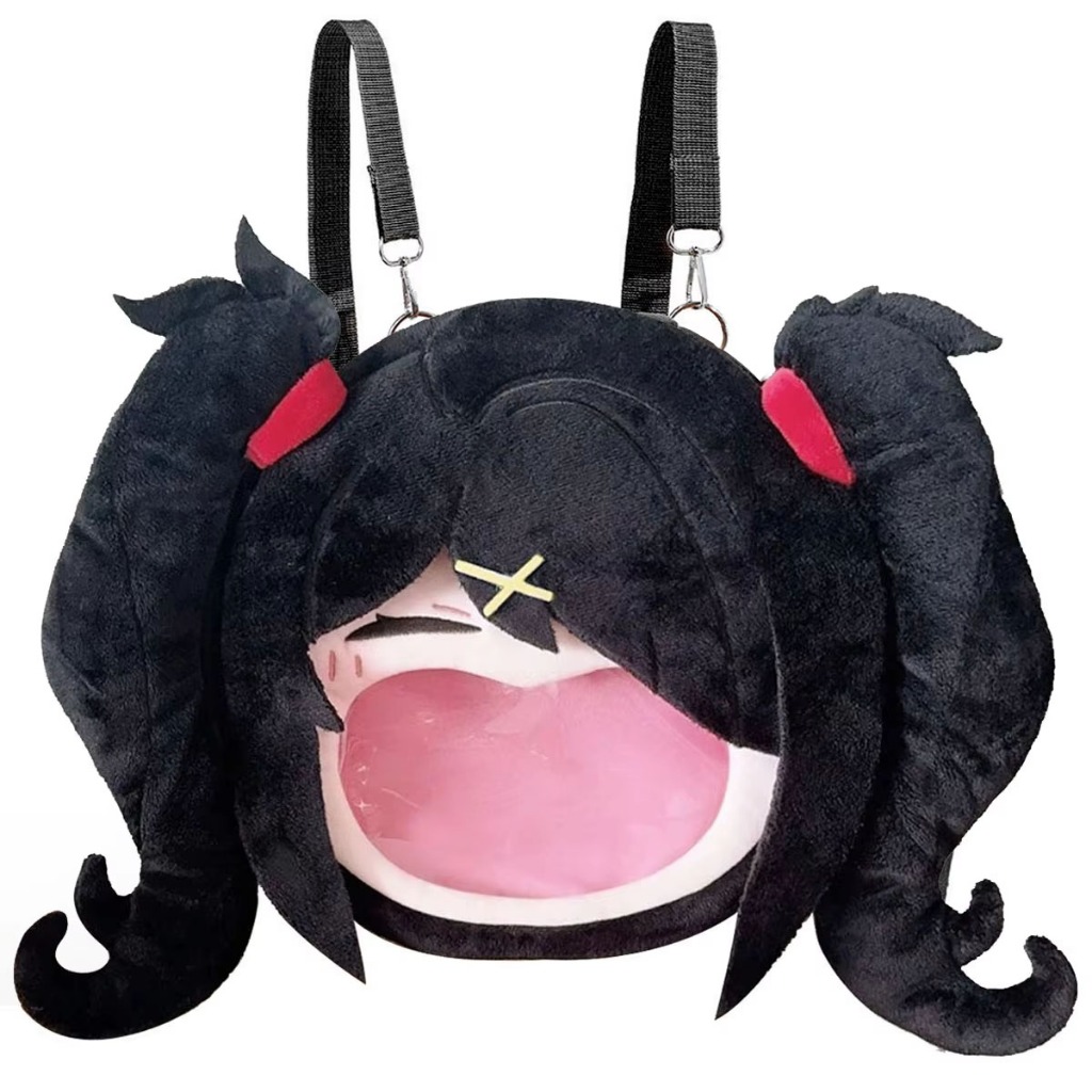 New Cute Anime Needy Girl Overdose Ame Ame Chan Black Plush Ita Bag ...