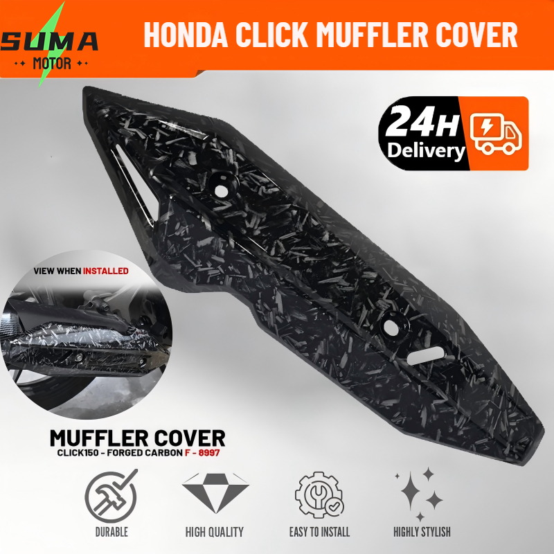 Heat Guard Muffler Honda Click V2 V3 150i 125i Muffler Cover Full ...