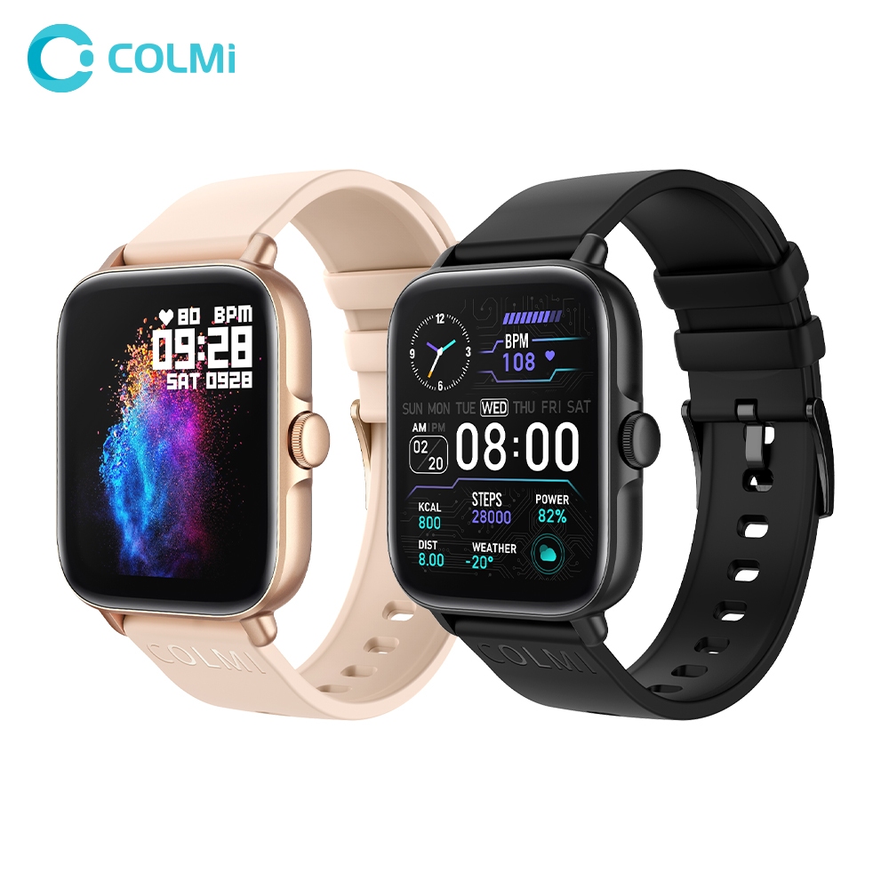 COLMI P28 Plus Smart Watch Bluetooth Calling IP68 Waterproof Heart Rate ...