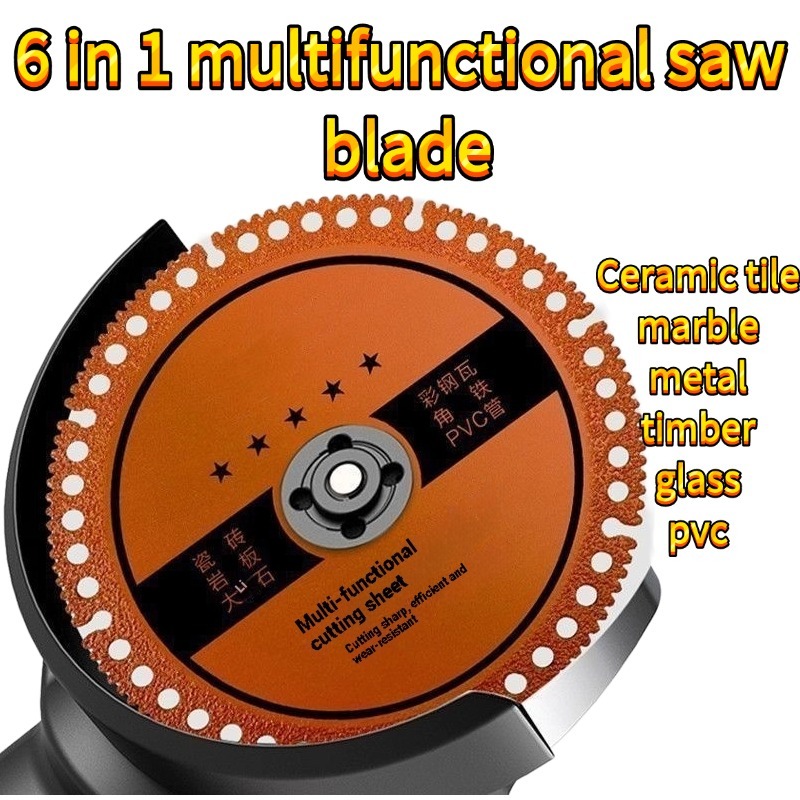 6-in-1Diamond Cutting Disc ，multifunctional cutting disc Wood Tile ...