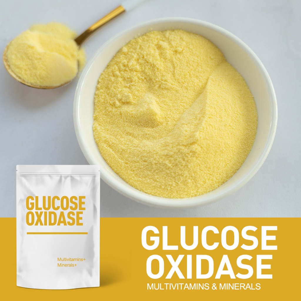 Food grade glucose oxidase 10,000 u/g water-soluble fitness supplement ...