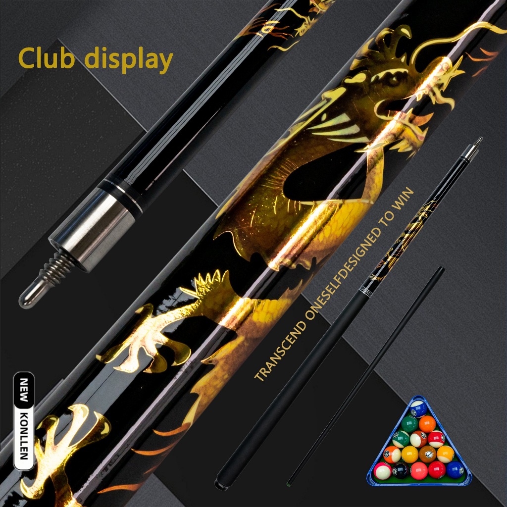 Professional 9 Ball Pool Cue - Composite Carbon Fiber Billiard Stick ...
