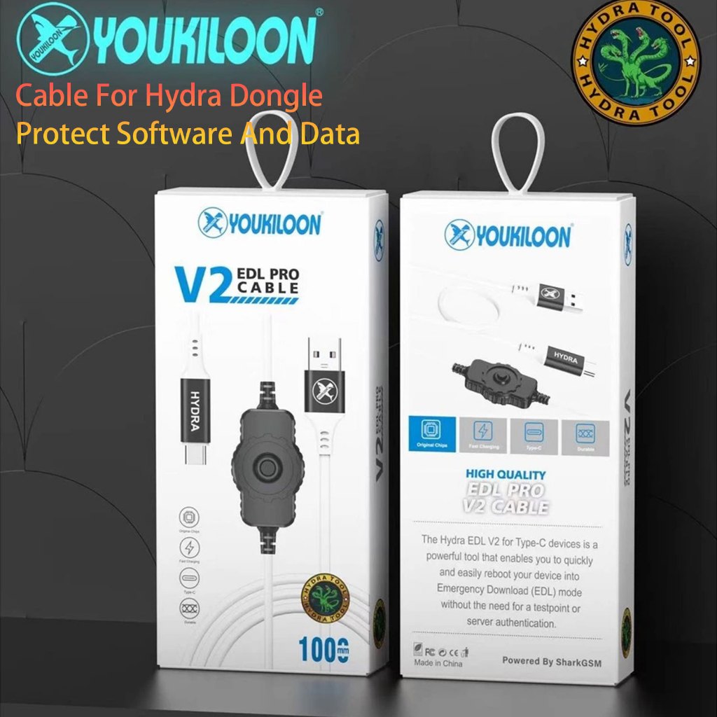 2024 NEW HYDRA V2 EDL PRO Type-C USB Cable for Hydra Dongle | Shopee ...