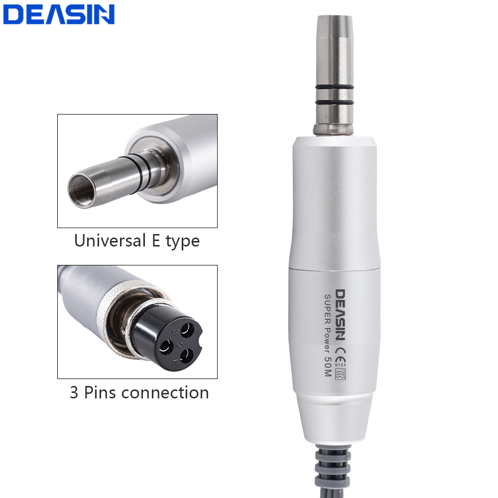 E-type Dental brushless Electric Micro Motor 50k RPM for Straight ...