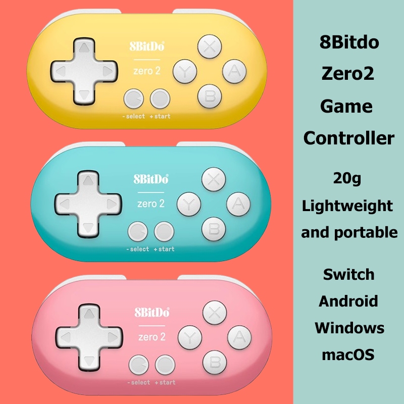 8bitdo Zero 2 Gamepad PC Suitable for Nintendo Switch Controller Game ...