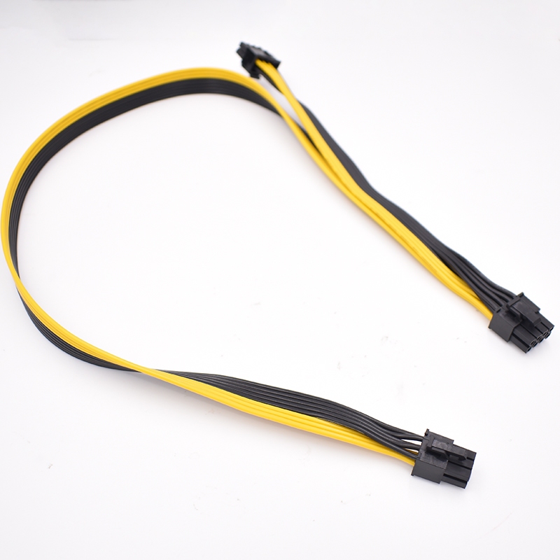 18AWG Server power board 6pin to Dual PCI-E 8(6+2) PC Graphics Video ...
