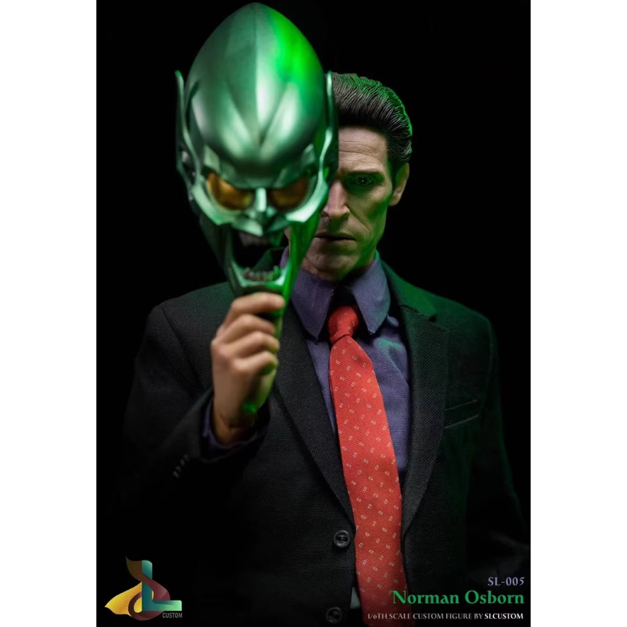 SLCUSTOM SL-005 1/6 Morman Osborn William Dafoe Action Figure | Shopee ...