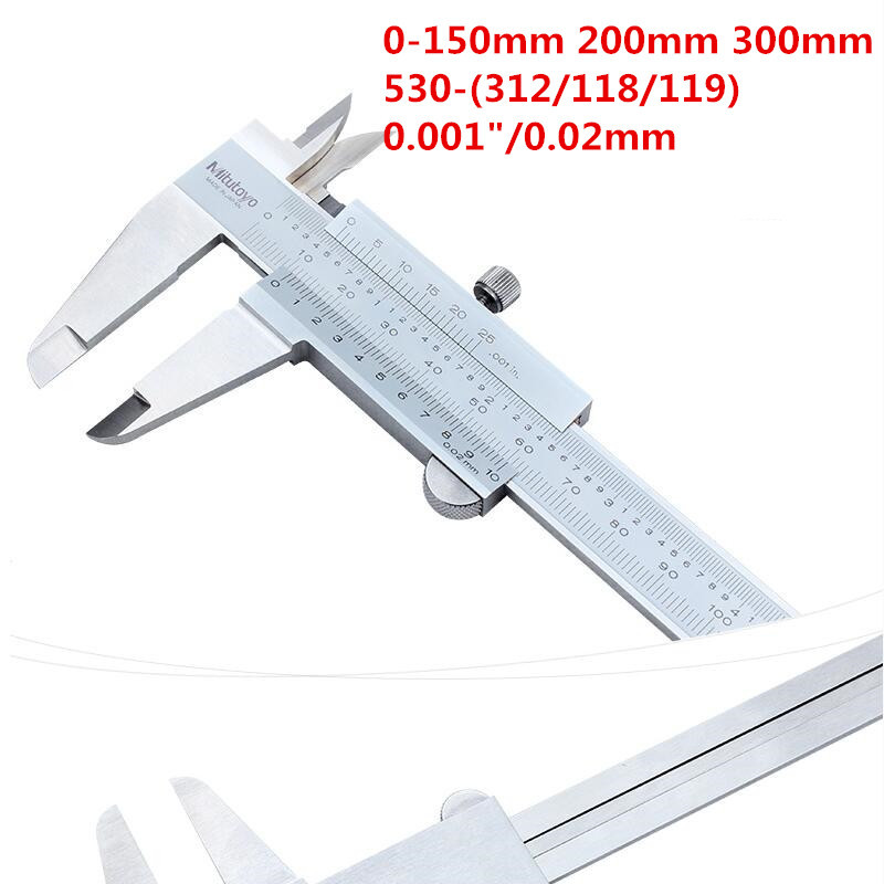 Mitutoyo Digital calipers Metal Vernier caliper Measuring Tool 150MM 0 ...