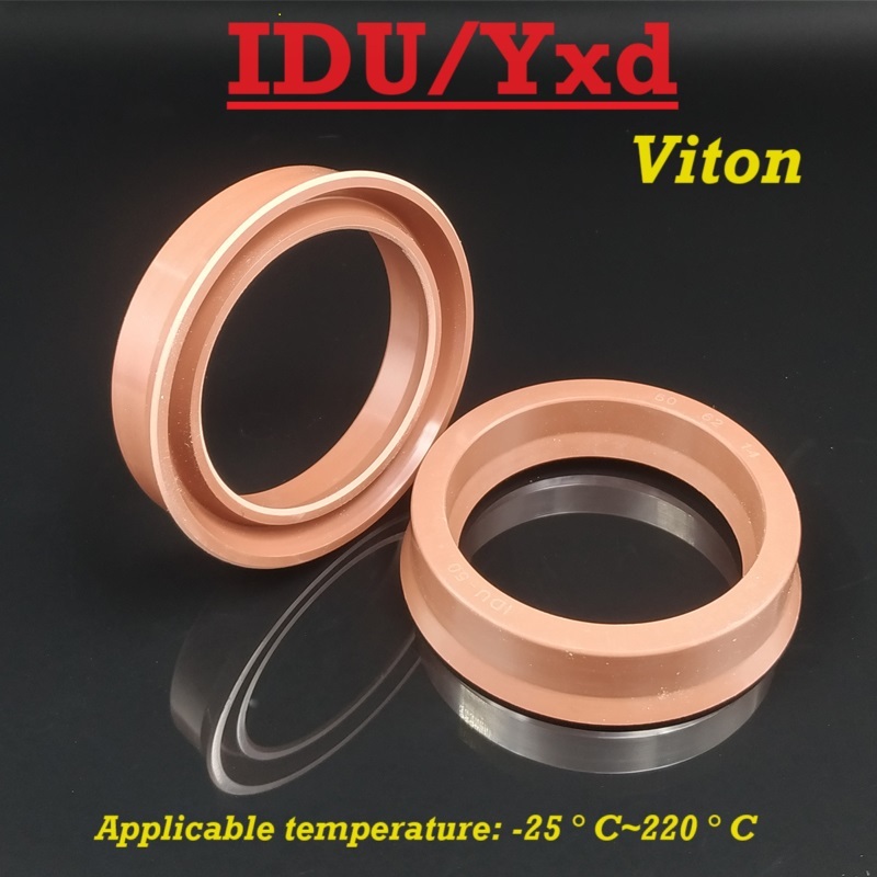 Viton IDU YXD Brown FKM Cylinder Grooved U Lip Piston Rod Shaft Oil ...