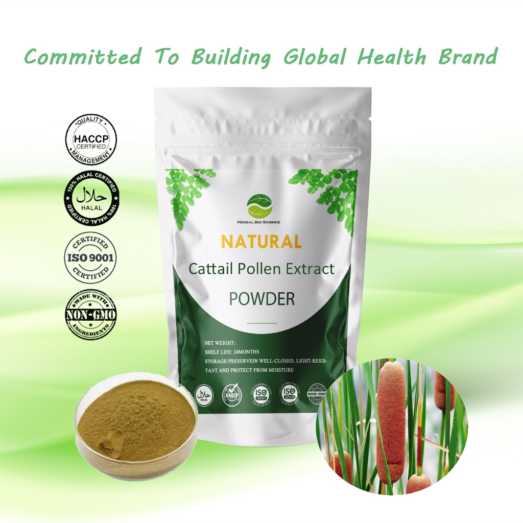 【Natural】Cattail Pollen Extract Powder/100g-1kg/Puhuang Supplement ...