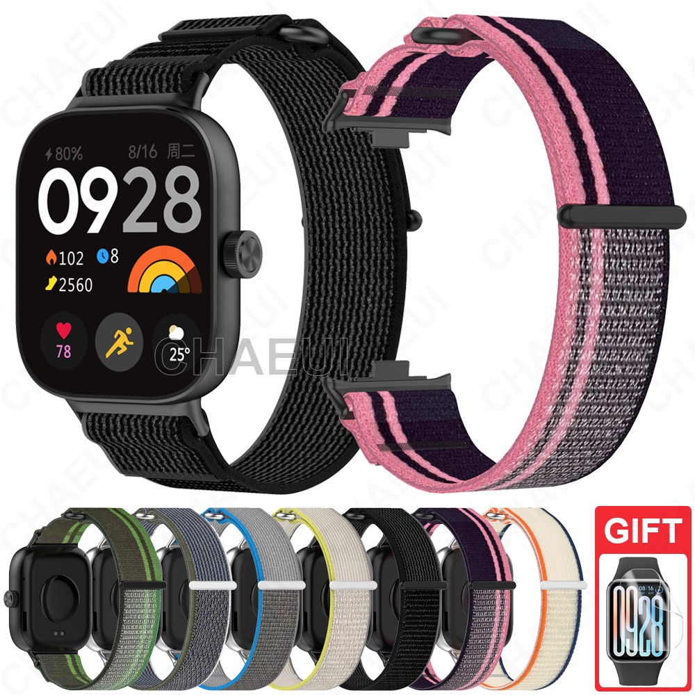 Nylon Strap Bracelet Accessories Colorful Replacement for Xiaomi Smart ...