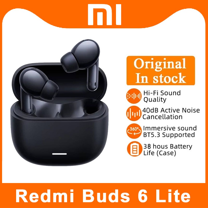 Xiaomi Redmi Buds 6 Lite earphone Bluetooth 5.3 30h Battery Life ...
